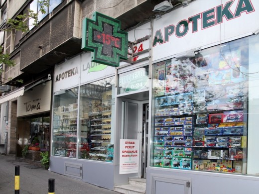 Lokacije apoteka Beograd i Novi Sad - Apoteke Laurus